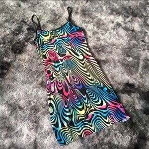 Dolls Kill | Dresses | Current Mood Hypnotic Illusion Dress | Poshmark